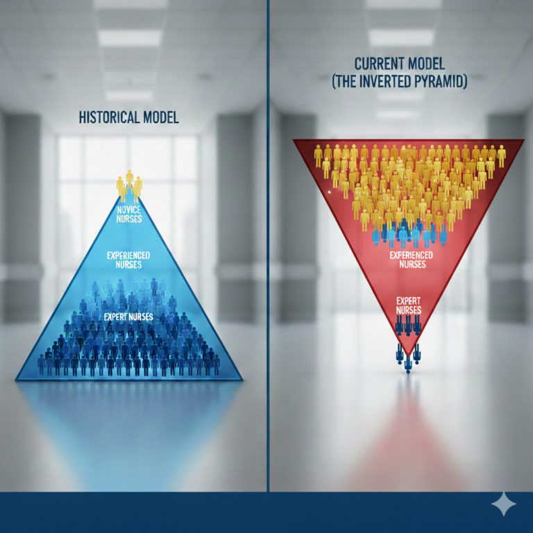 The Impact of the Inverted Pyramid on Nurse Leaders - Emerging Nurse Leader